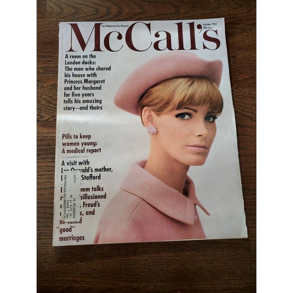 McCall's | Office | Vintage Mccalls Magazine October 965 Princess ...